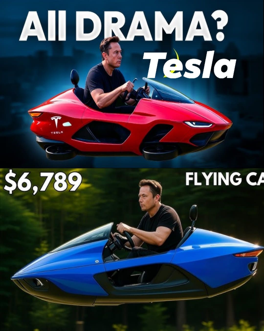 Elon Musk : $6,789 Tesla Flying Car FINALLY HIT The Market! What's ...