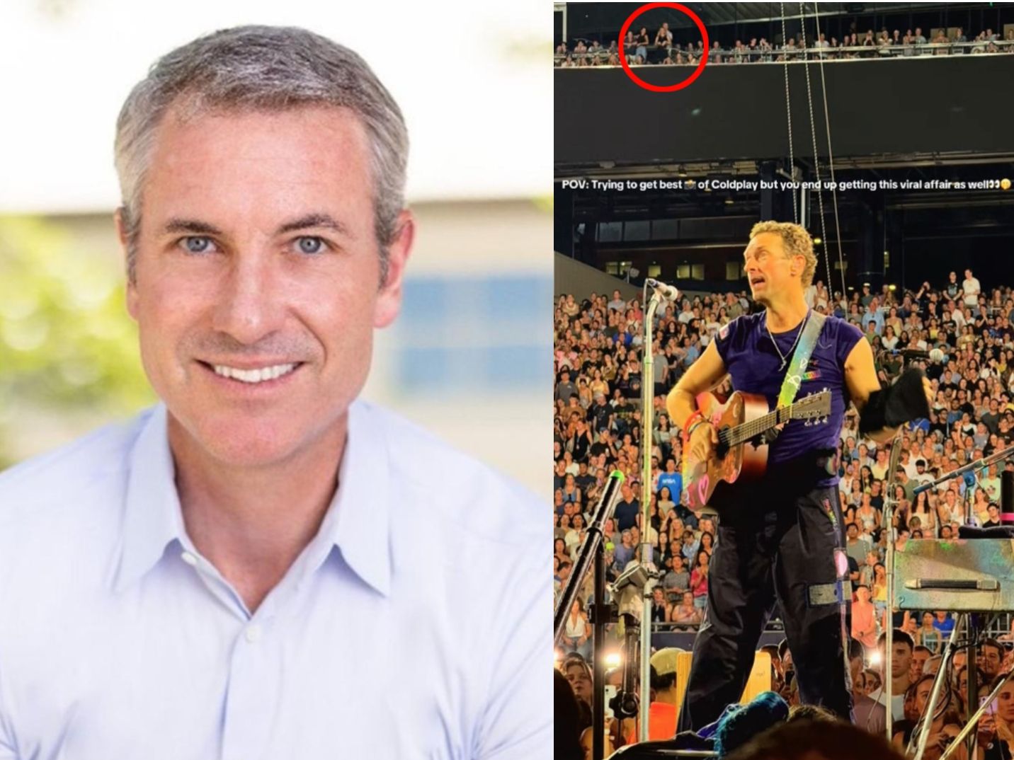 CEO Andy Byron Looking To Sue Coldplay After Viral Kiss Cam Moment ...