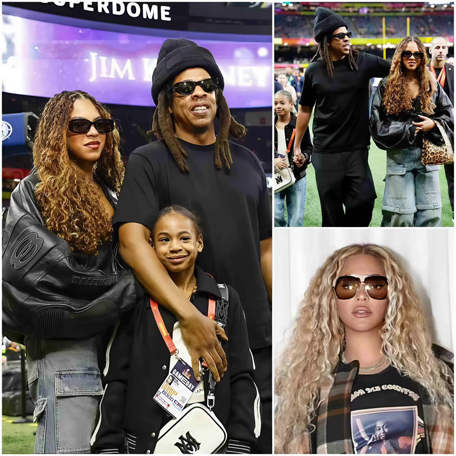 Beyonce’s girl Blue Ivy looks just like mom at Super Bowl 2025 with Jay ...
