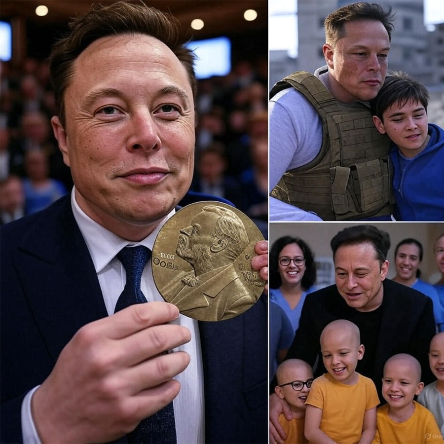 BREAKING NEWS: Elon Musk has been nominated for the NOBEL PEACE PRIZE ...