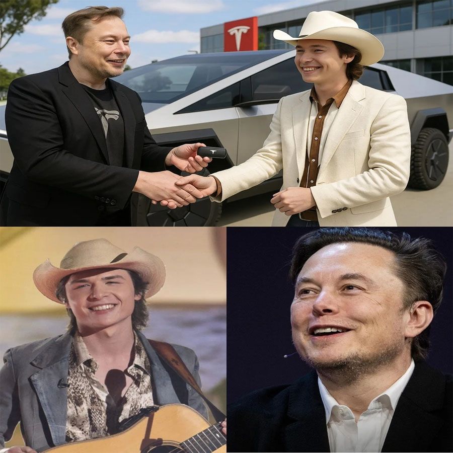 SHOCKING: Elon Musk Gifts Cybertruck to John Foster After Idol SuccessIn a stunning post ...