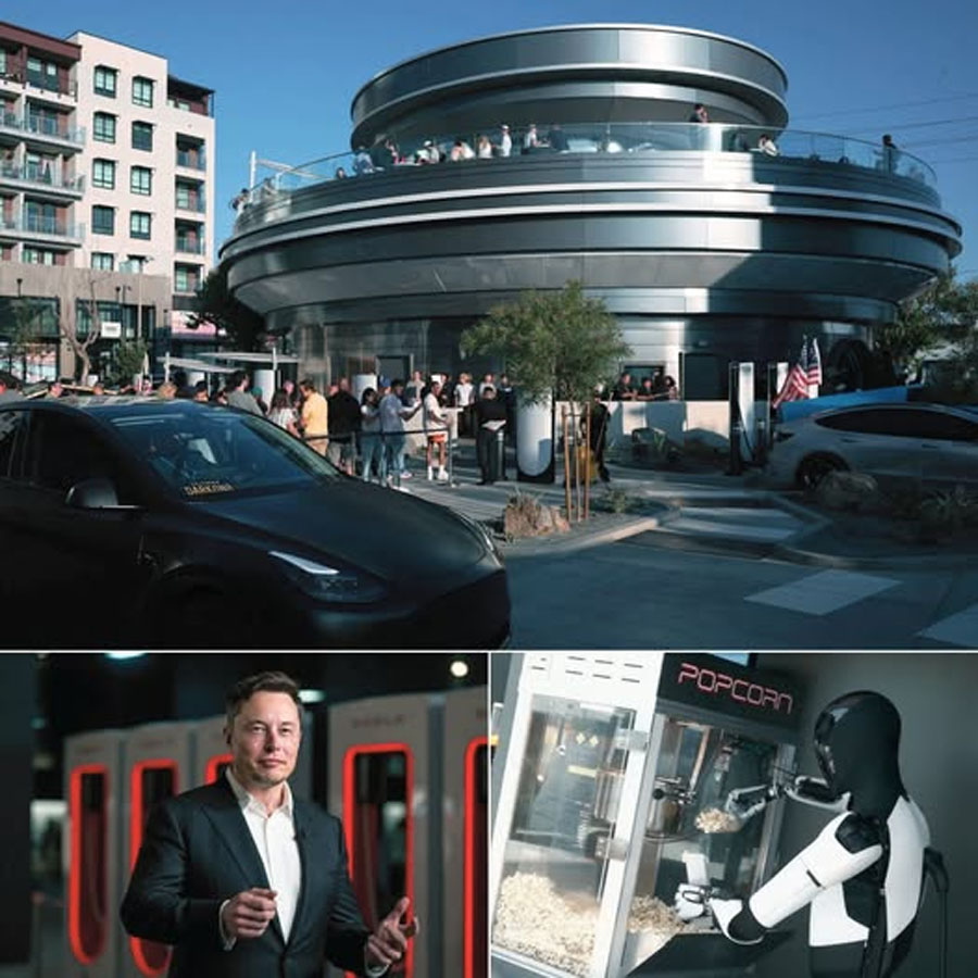 Elon Musk just turned fast food into a sci-fi circus—robot waiters ...