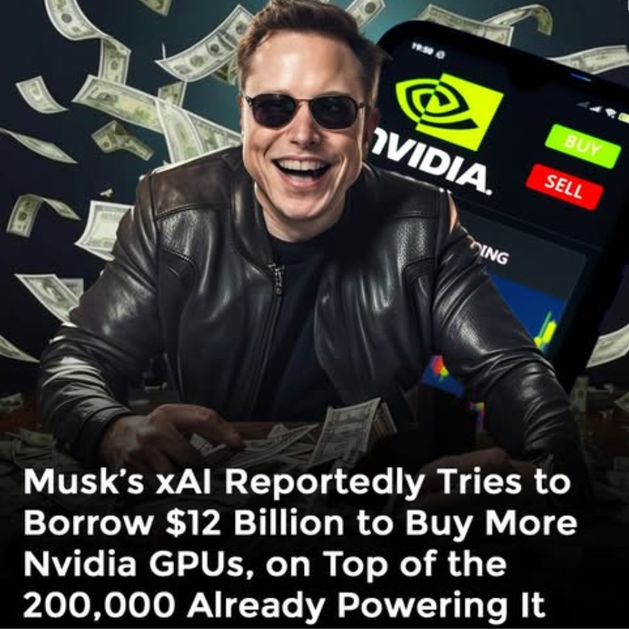 Elon Musk’s xAI wants $12 billion more to buy Nvidia GPUs, adding to ...