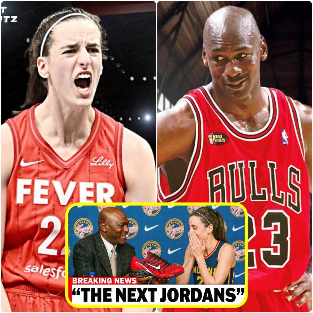 Michael Jordan Stuns Caitlin Clark With $52M Nike Deal — Her Reaction ...