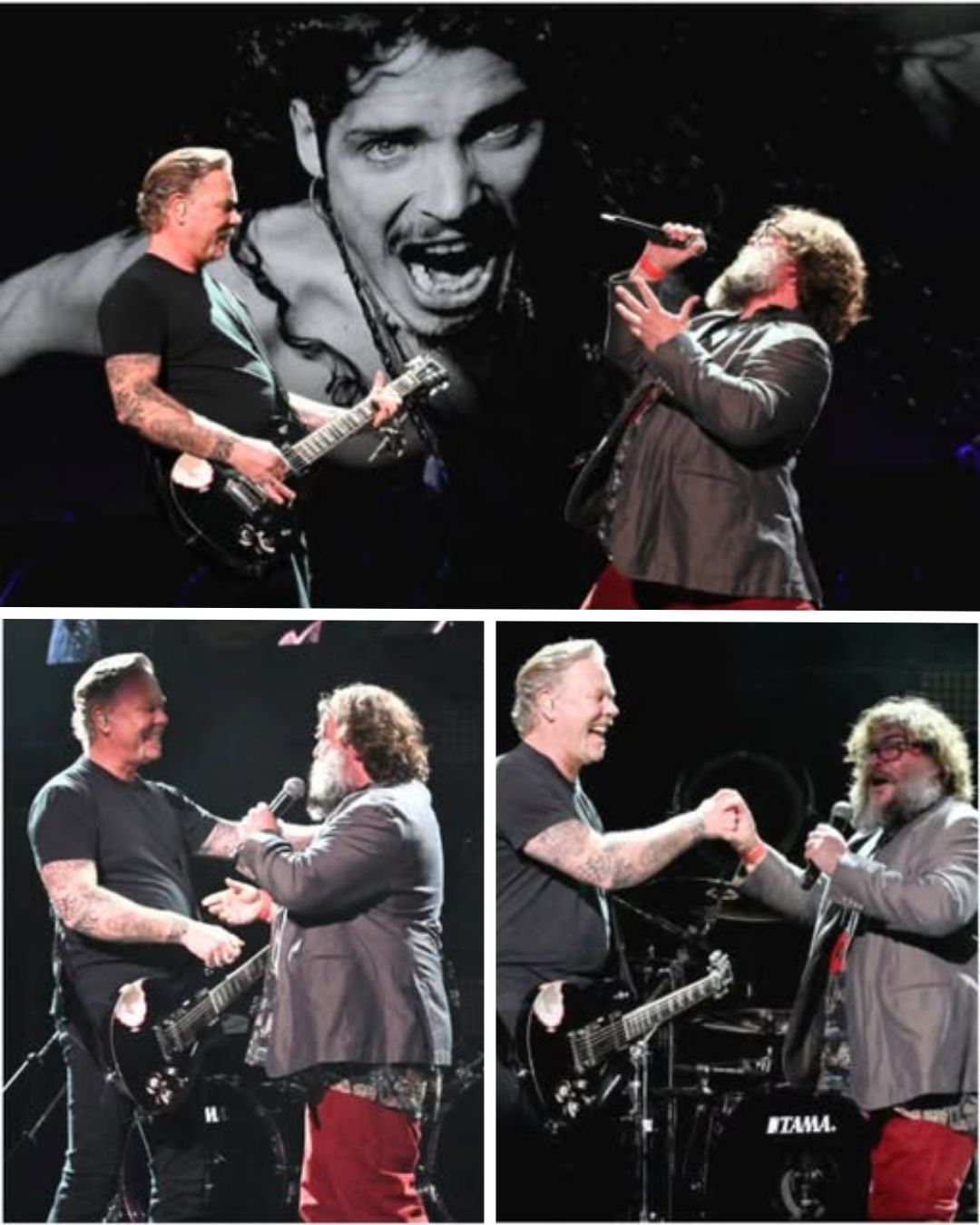 Jack Black & James Hetfield Deliver Surprise Tribute at Chris Cornell ...