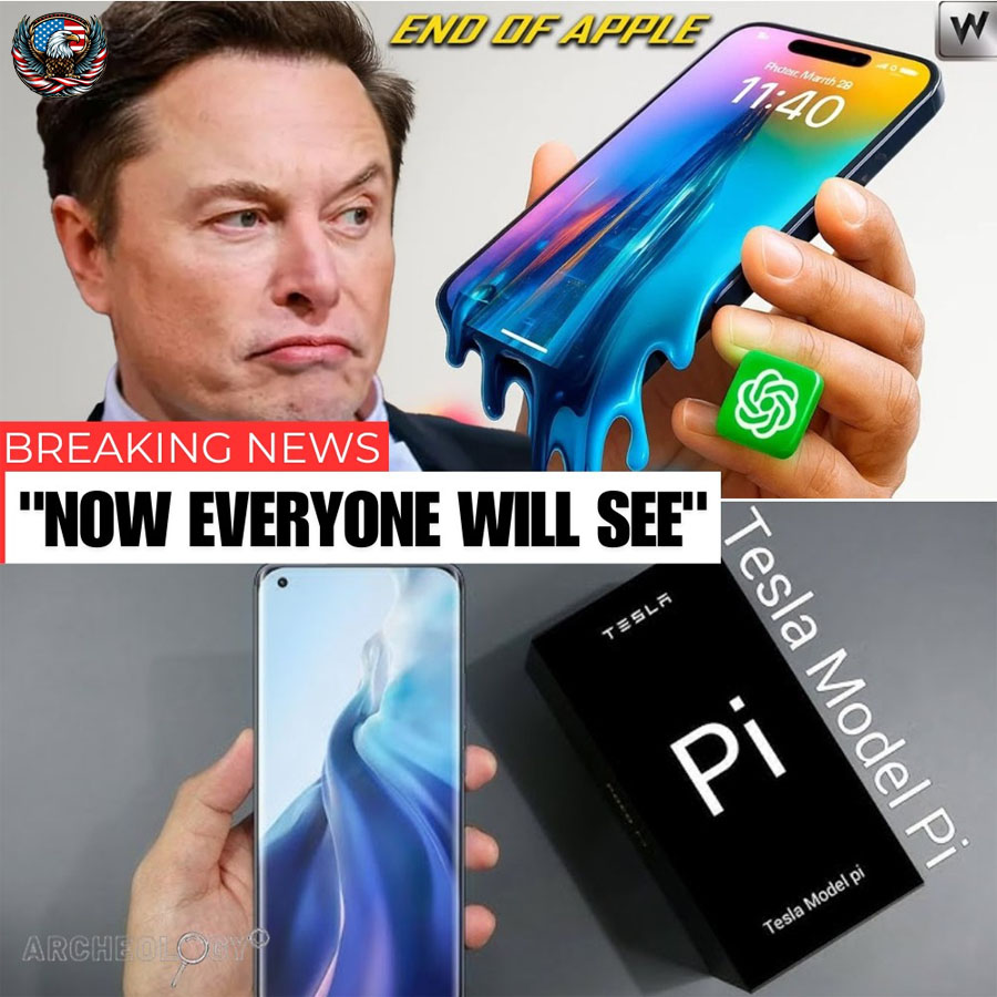 The end of the Apple era? Elon Musk launches Tesla Pi Phone 2026 with a ...
