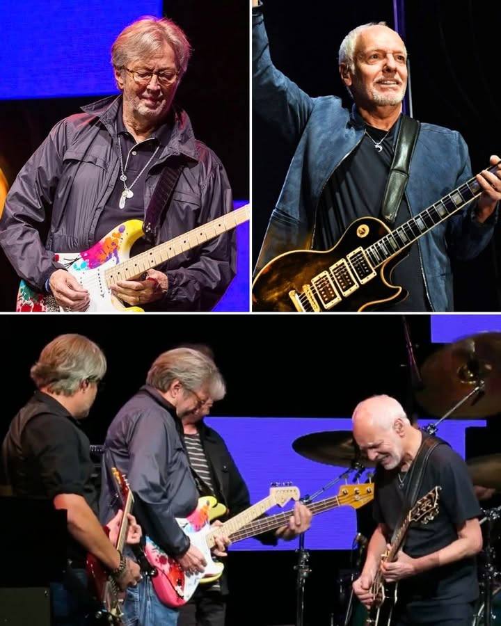 Peter Frampton and Eric Clapton’s First-Ever Performance Together ...