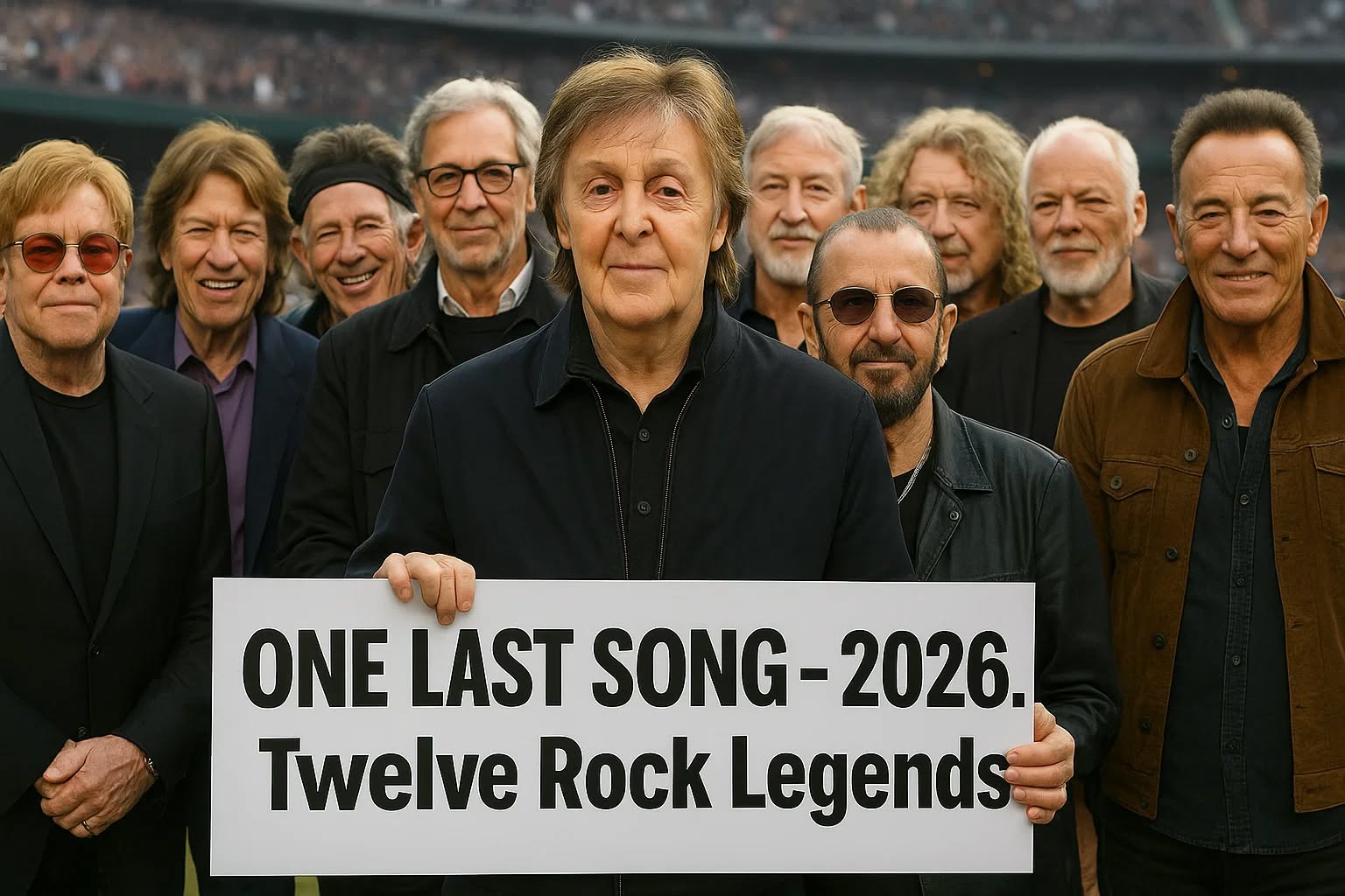 One Last Song– 2026 Twelve rock legends. One stage. One unforgettable ...