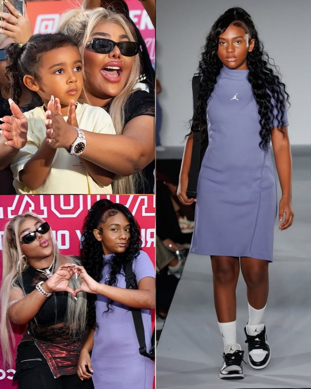 Lil’ Kim’s Mini-Me Royal Reign Works The NYFW Runway With Macy’s ...