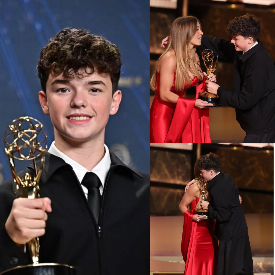 Sydney Sweeney handed the Emmy Award to Owen Cooper and he's already ...