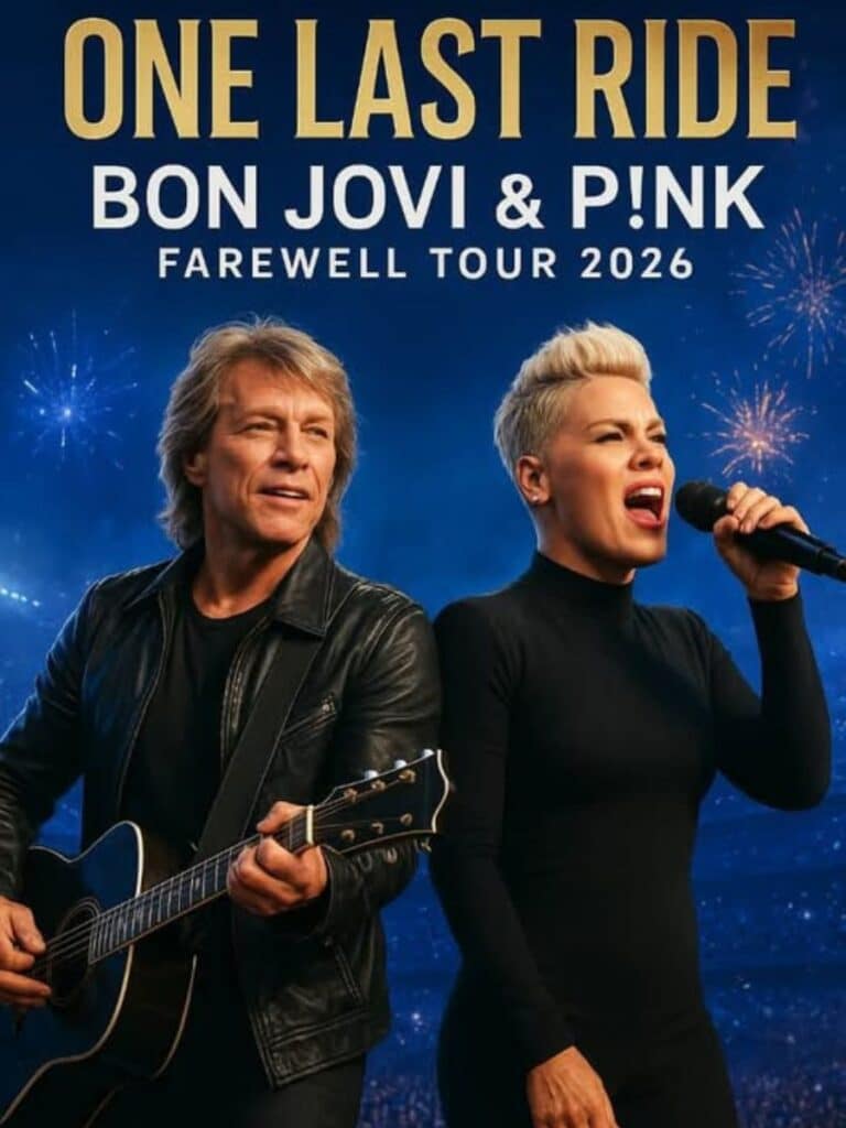 Bon Jovi and P!nk announces joint world tour dates and cities revealed ...