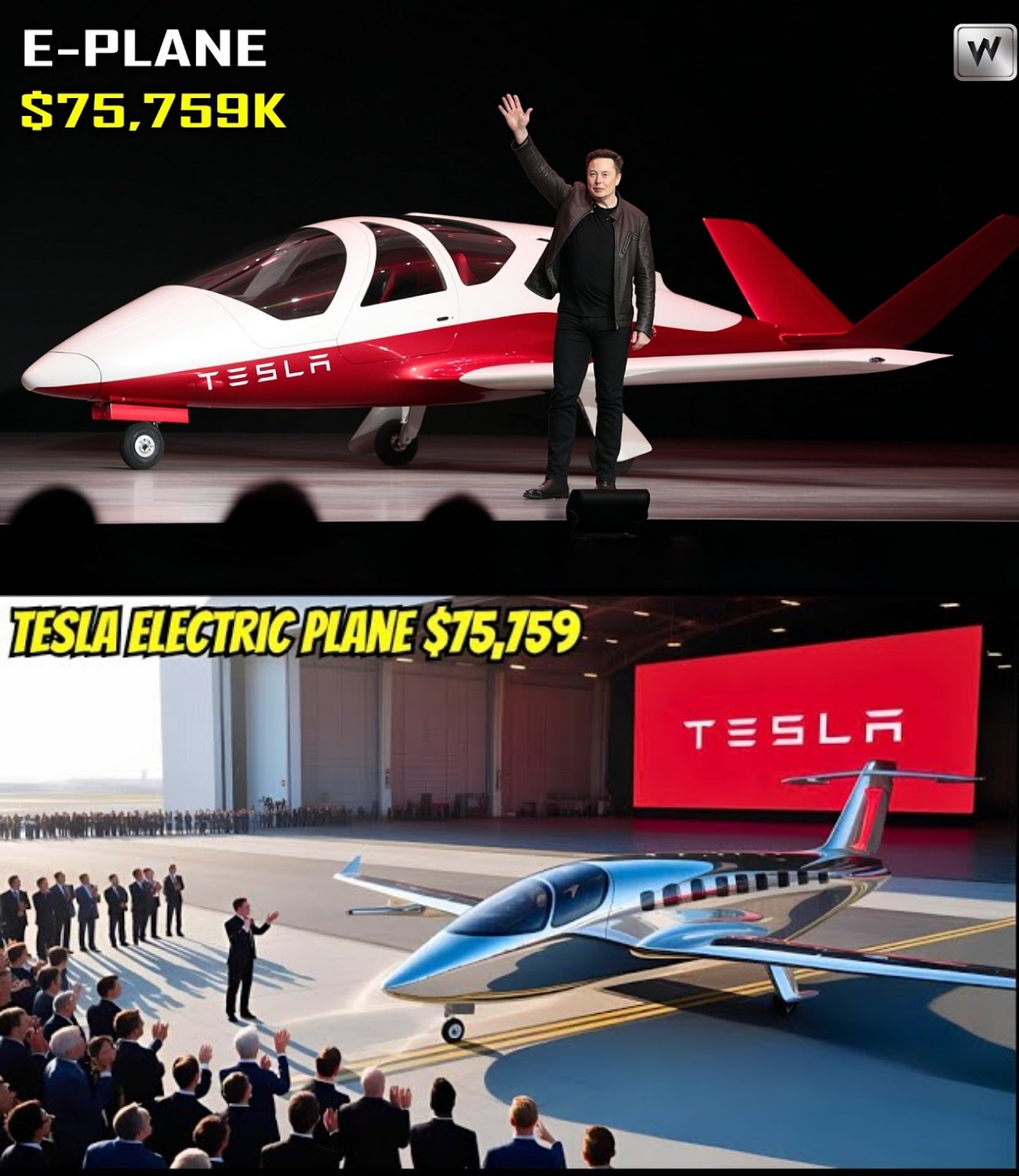 End of Boeing. 2026 Tesla Super Electric Plane is READY! What’s ...