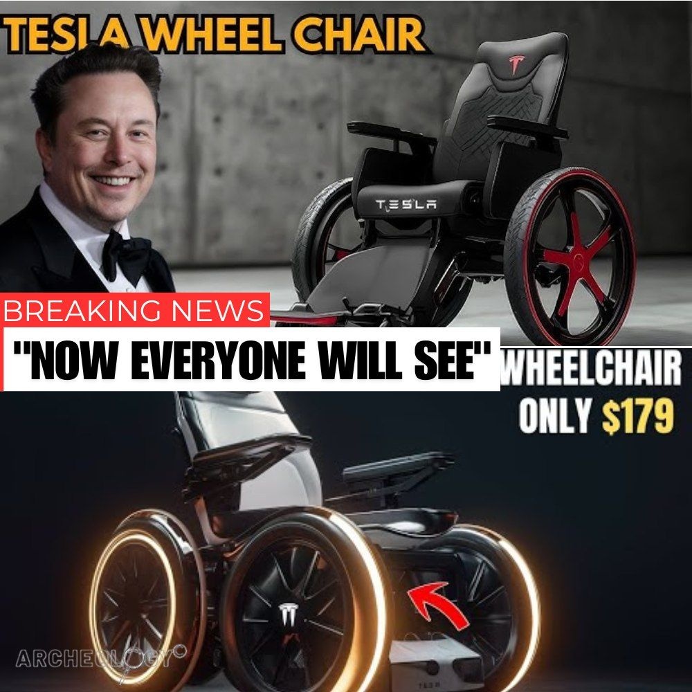 Elon Musk Unveils 2025 Tesla Wheelchair: Grok 3’s Shocking Reveal ...